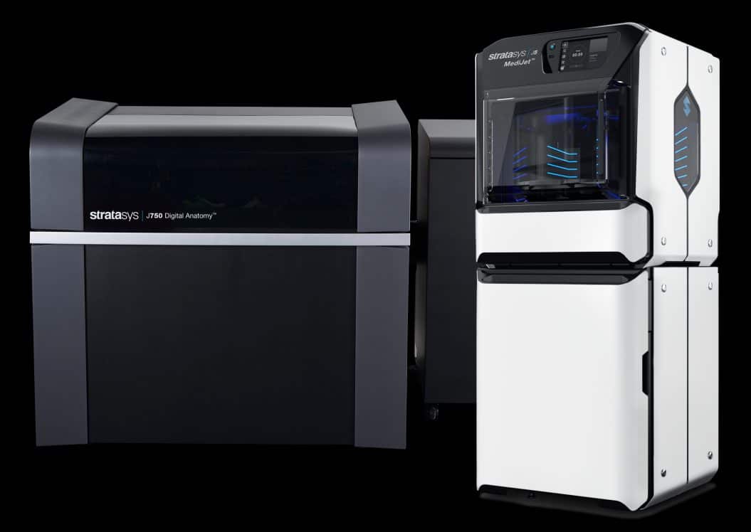 Medical Printers Lineup Black Background - Cylaos Dentaire